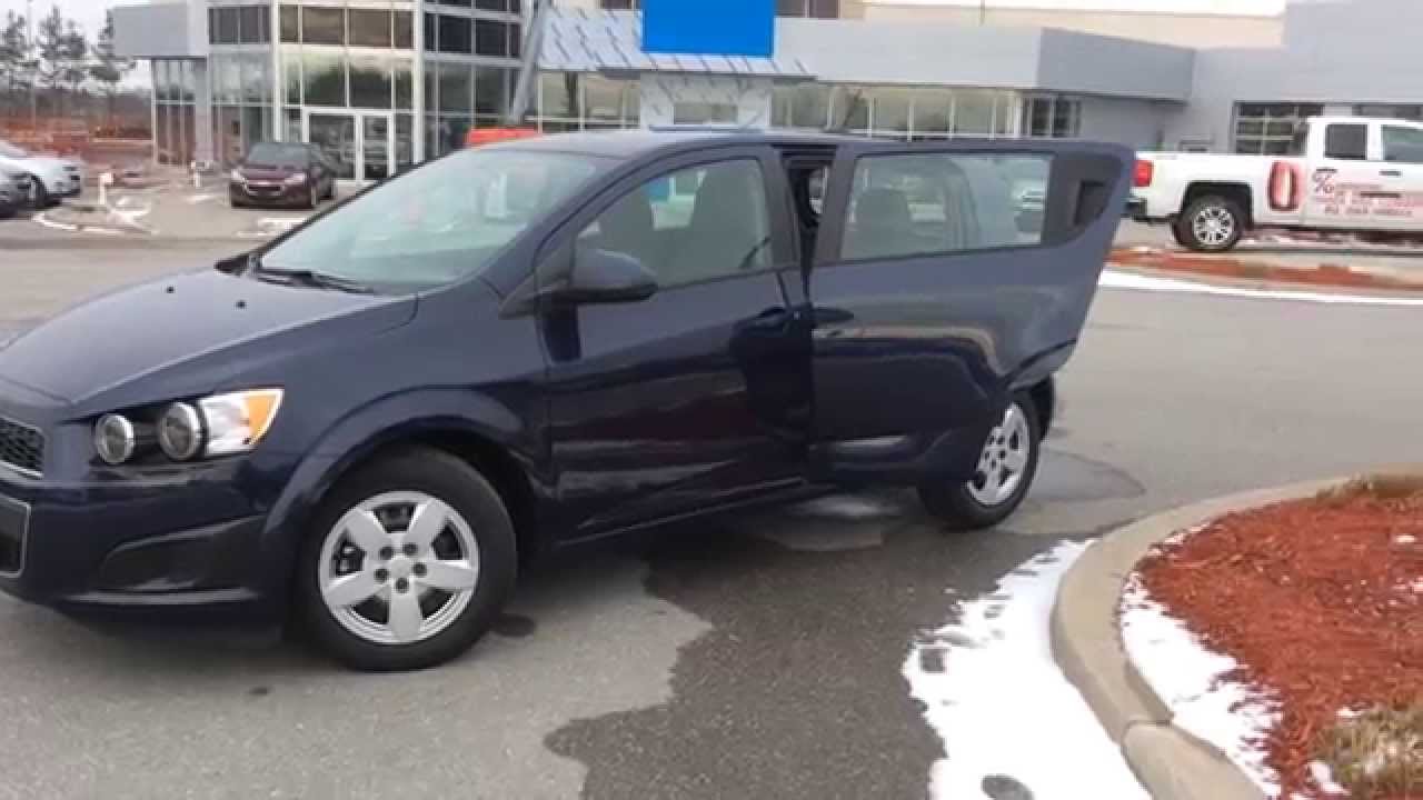 2015 Chevrolet Sonic 5dr HB Auto LS - YouTube