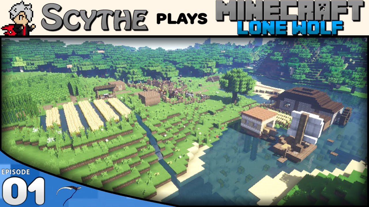 Scythe Plays MINECRAFT LONE WOLF┃#01┃New Beginnings! - YouTube