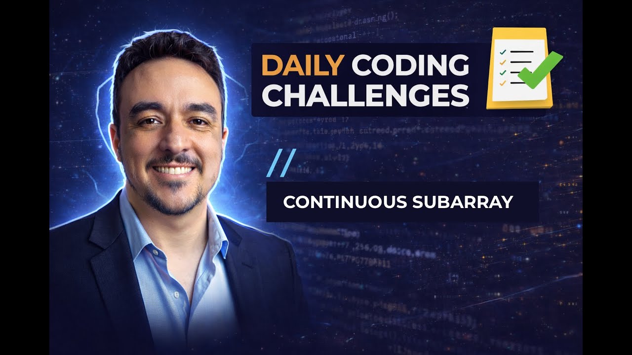 Daily Coding Challenges: Continuous Subarray part 2 - YouTube