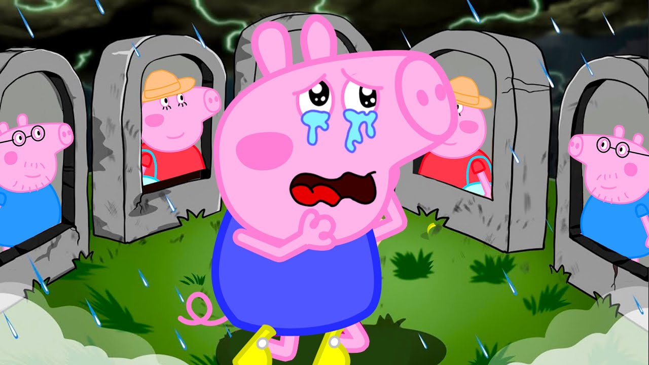 Peppa Pig Cartoon: Please Stay With Me, Mommy , Daddy Pig - YouTube