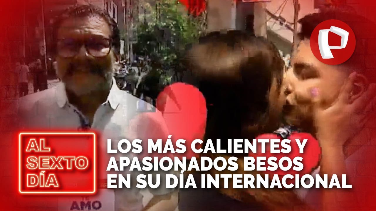 Los más calientes y apasionados besos en su día internacional - YouTube
