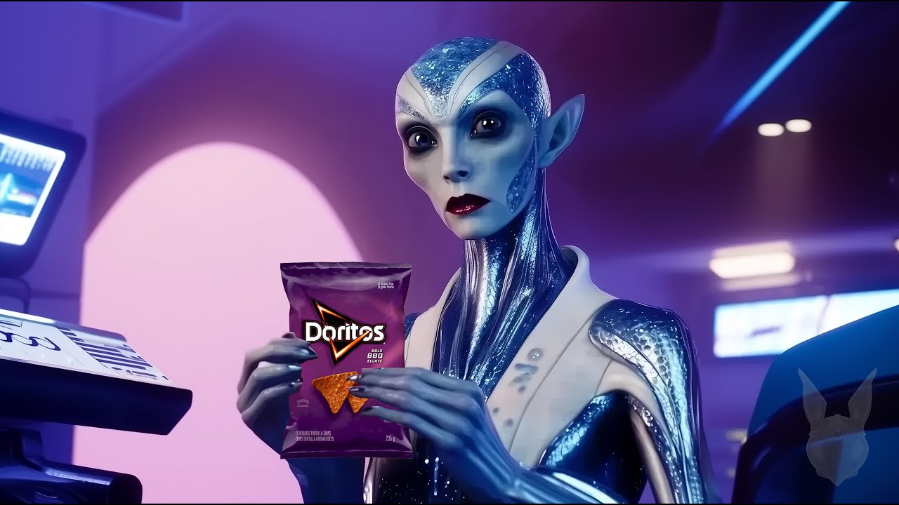 Aliens, AI & Doritos: A Spec Super Bowl Ad - YouTube