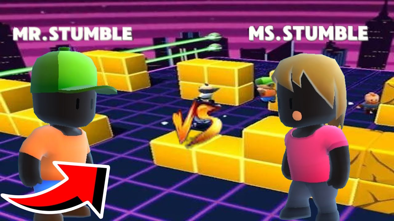 Mr.Stumble Vs Ms.Stumble No Stumble Guys - YouTube