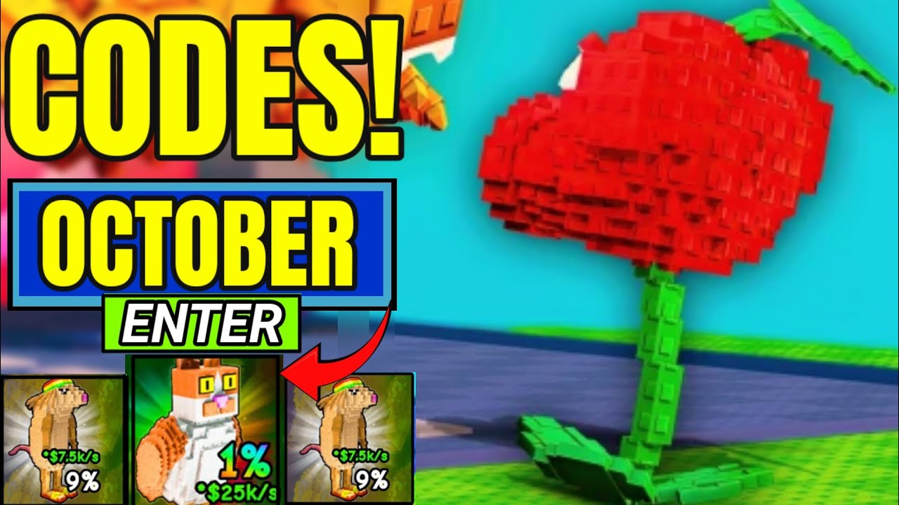 ⚠️New⚠️ ALL WORKING CODES For Plants Vs Brainrots October 2025 - Roblox ...