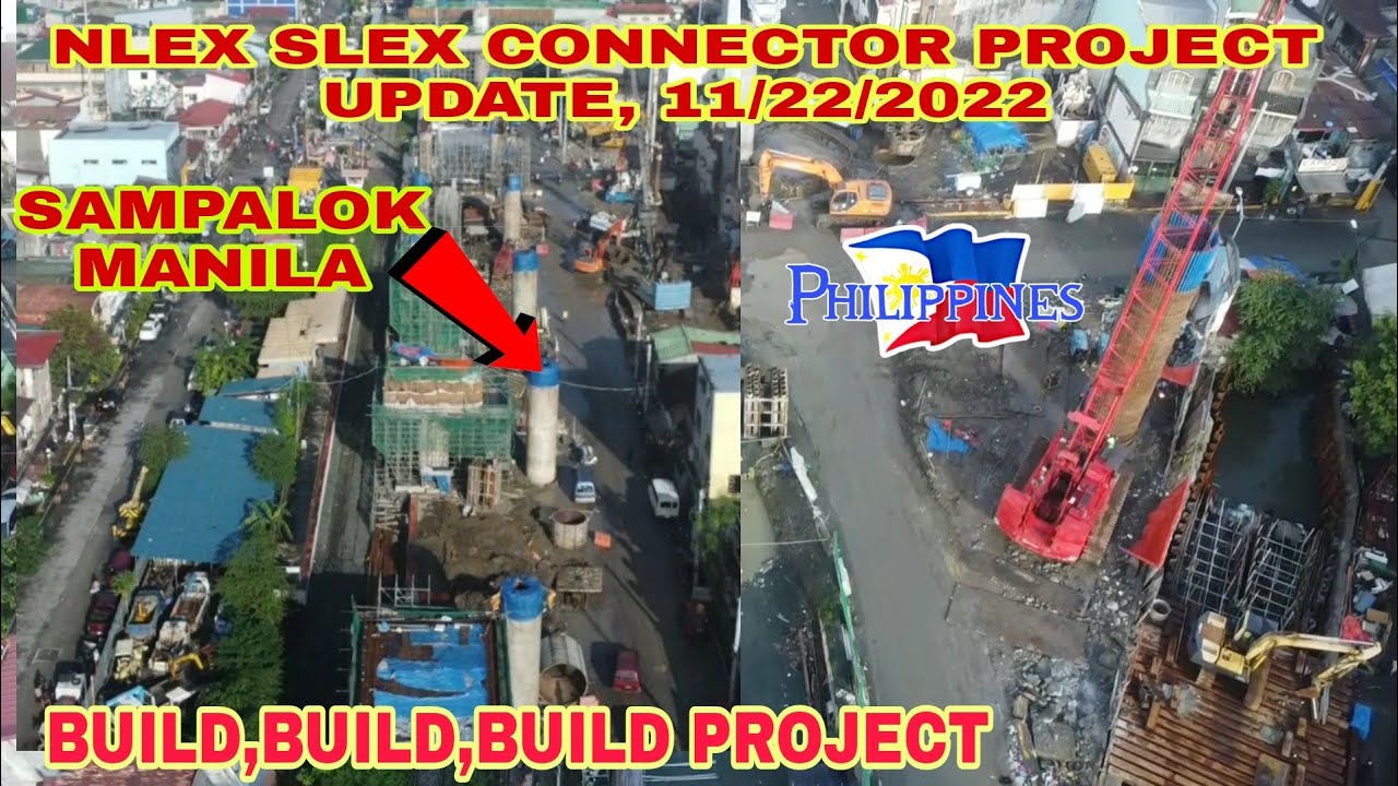NLEX SLEX CONNECTOR PROJECT UPDATE, NOVEMBER 22 2022 - YouTube