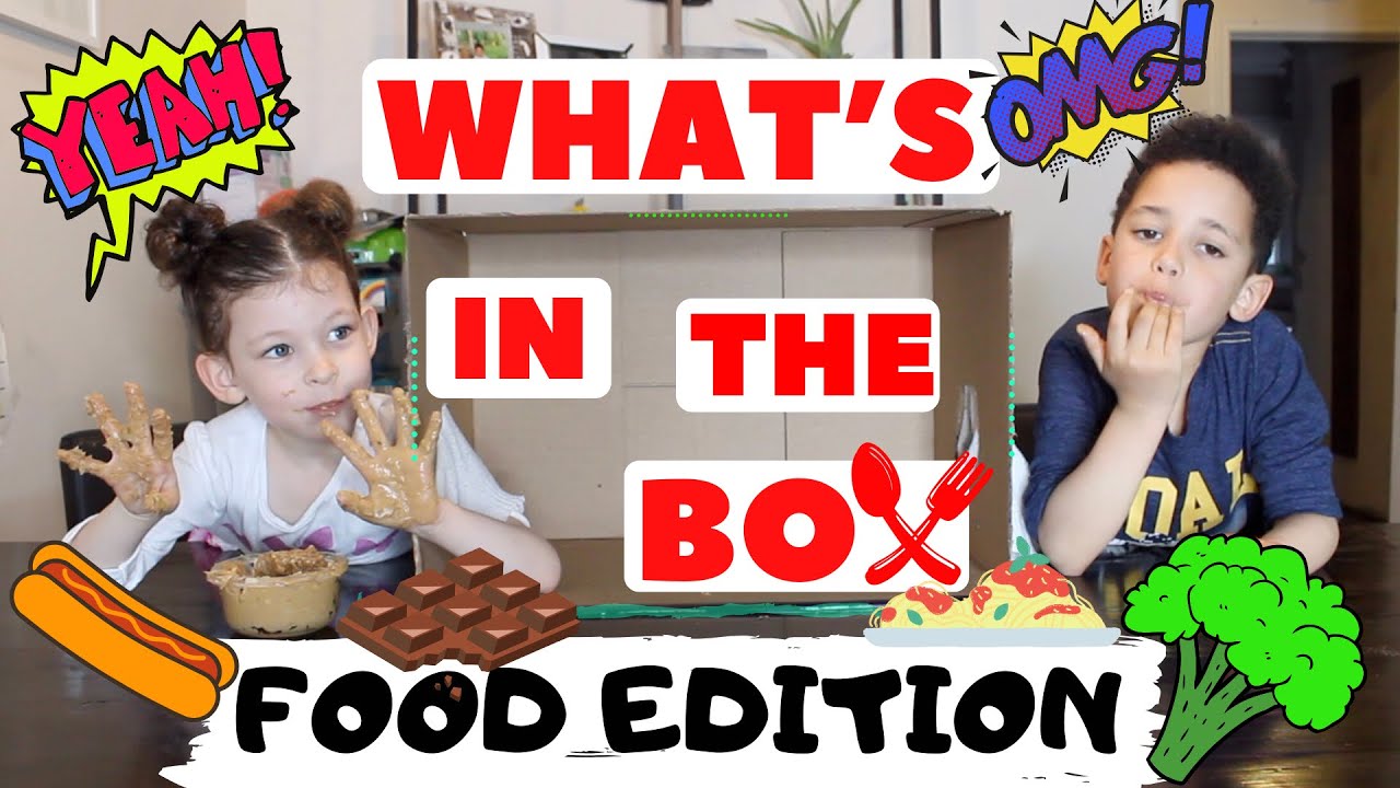 WHAT’S IN THE BOX Challenge (Food Edition) - YouTube