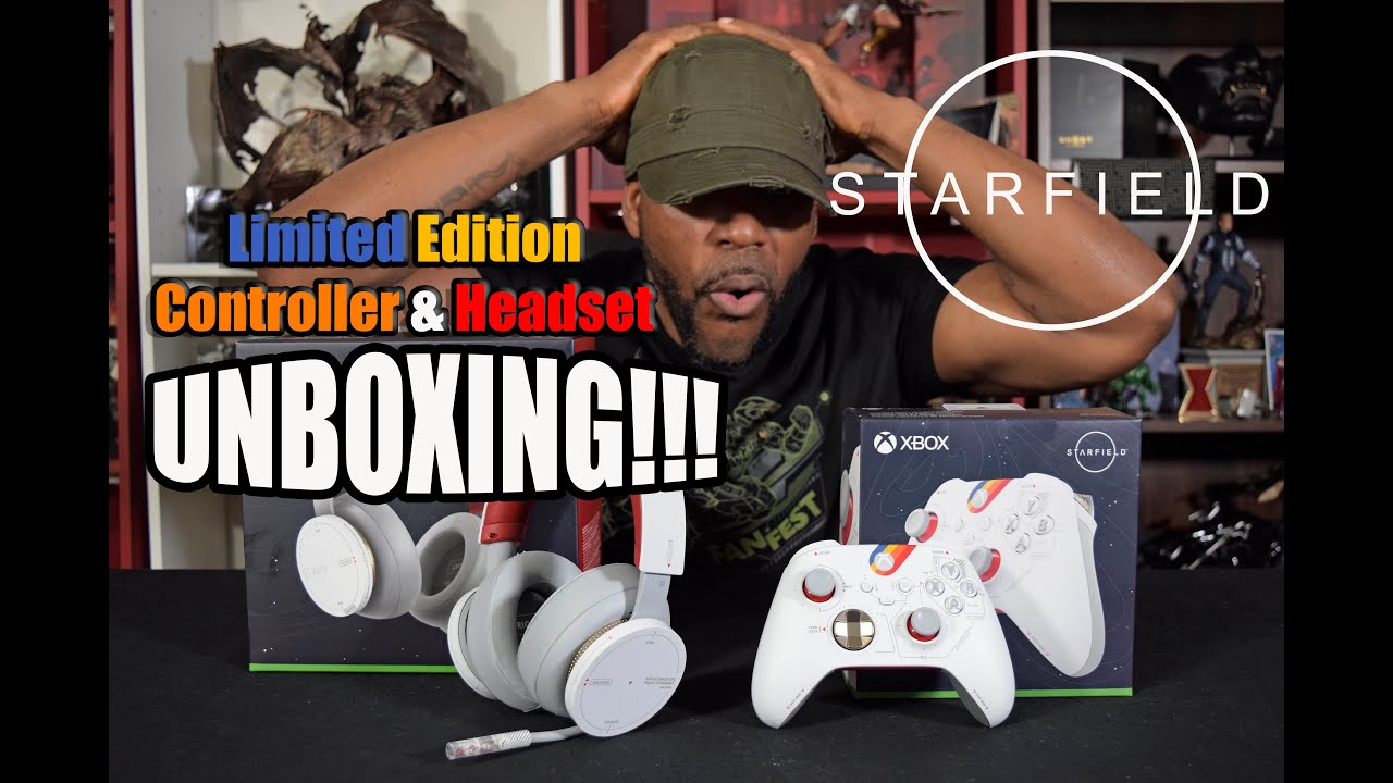 Starfield Limited Edition: Wireless Controller & Headset UNBOXING ...