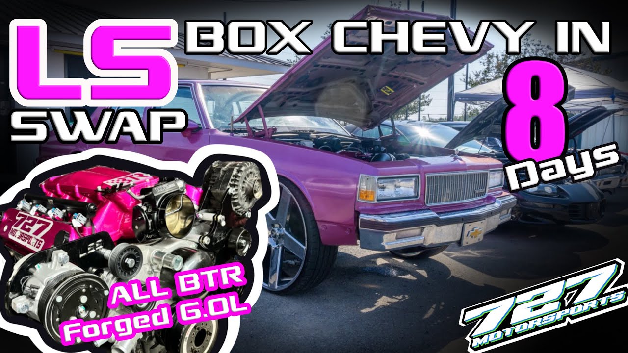 Box Chevy LS Swap-BTR Forged 6.0L- ACES EFI- AND MORE!! - YouTube