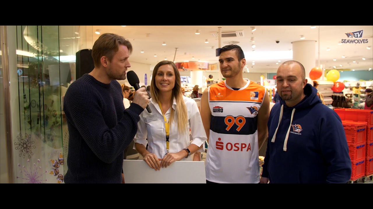SEAWOLVES TV: Ivo Slavchev kassiert für den guten Zweck - YouTube