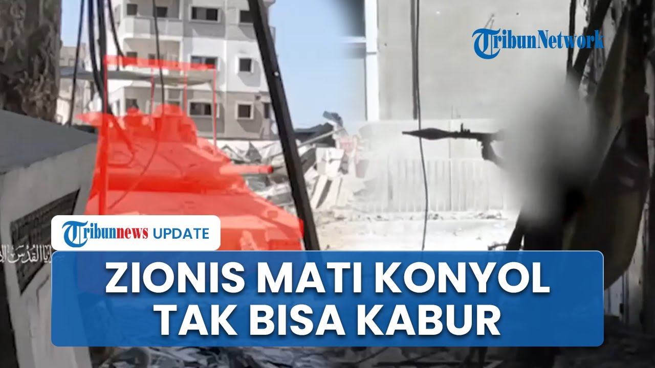 Pakai Tank Tempur Rongsok, Tentara Israel Mati Konyol Disergap Brigade ...