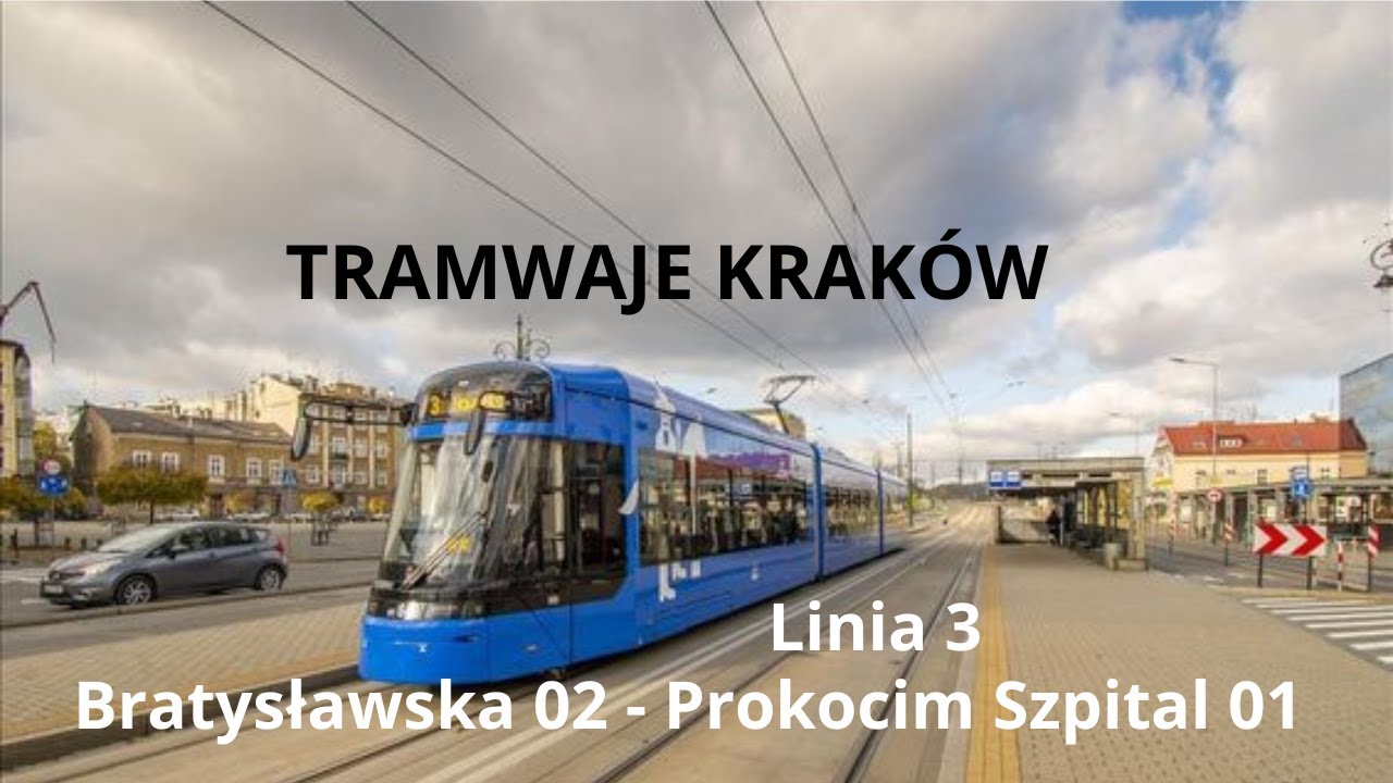 Tramwaje w Krakowie Linia 3 - Stadler Tango Lajkonik #HY701 - YouTube