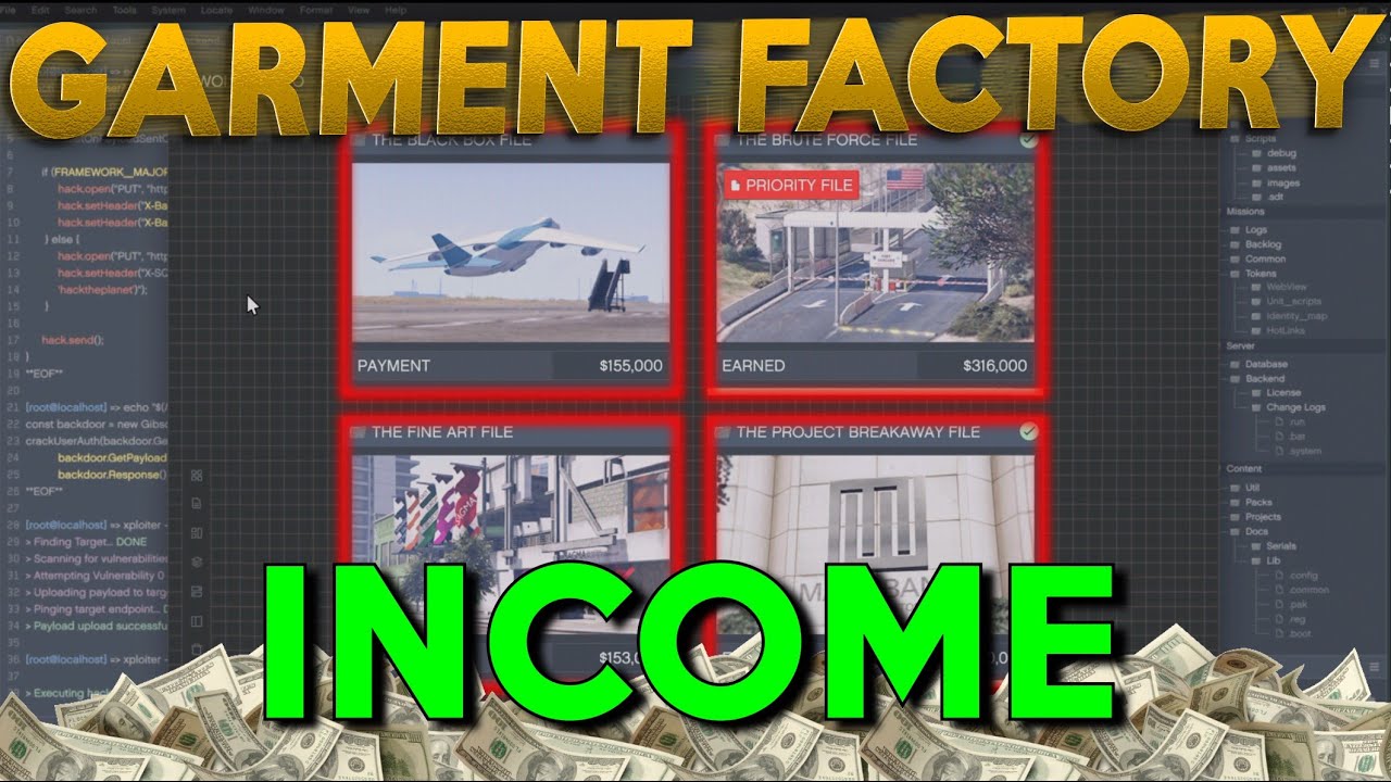 GARMENT FACTORY INCOME BREAKDOWN! It's much better than you think! GTA ...