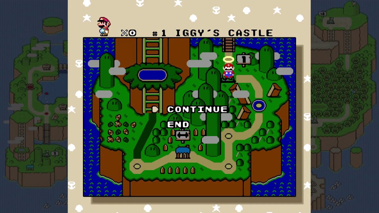 Super Mario World - Game Over (SNES) - YouTube