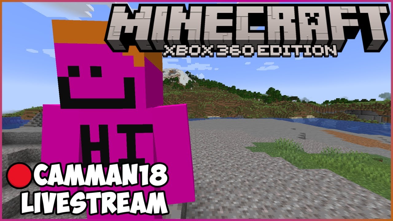 Beating Minecraft XBOX 360 Edition camman18 Full Twitch VOD - YouTube