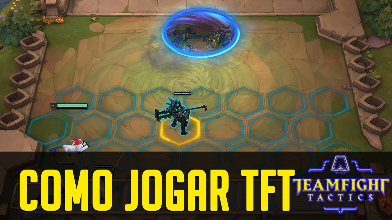 [💪TFT] Primeira Partida TeamFight Tactics - Gameplay e Dicas explicando ...
