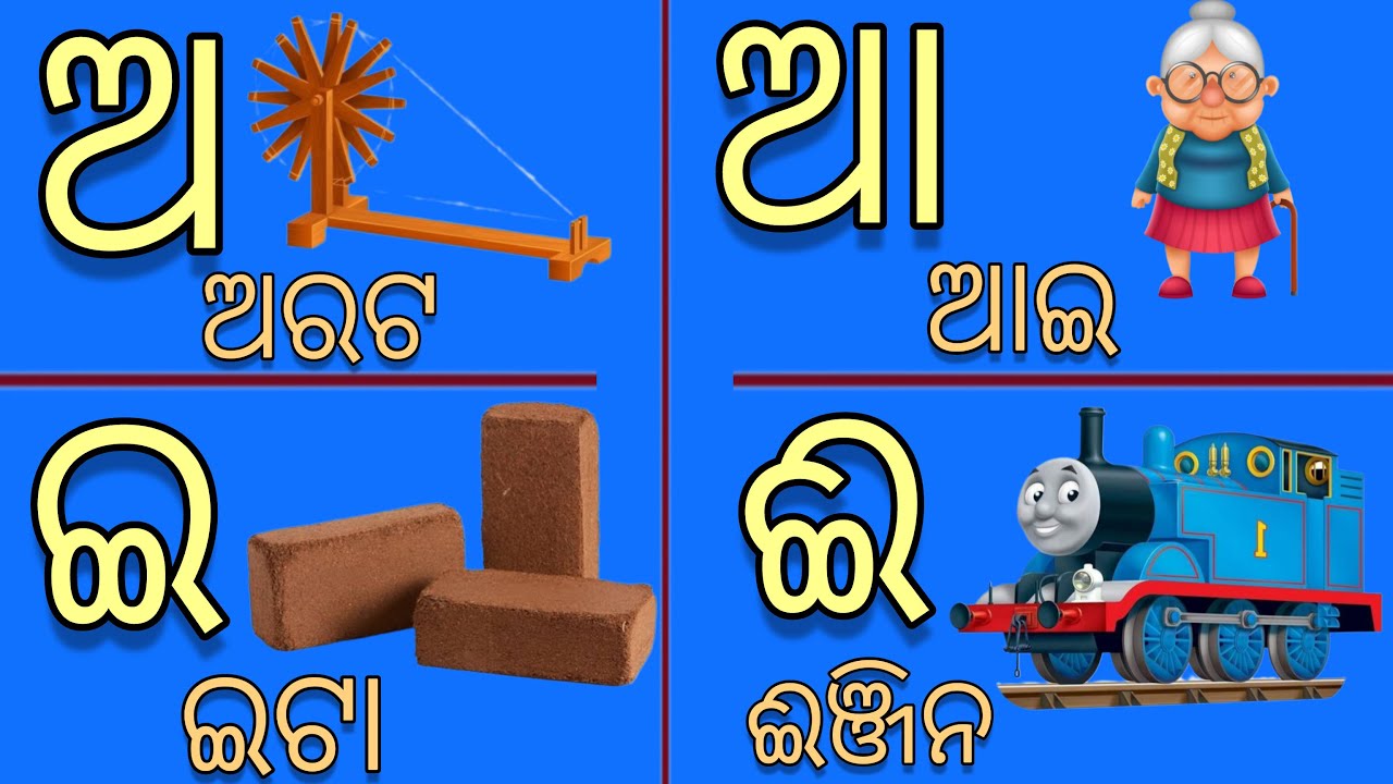 Odia Barnamala||Odia Alphabets||Odia ABCD||Odia Barnobodha||a ru arata ...