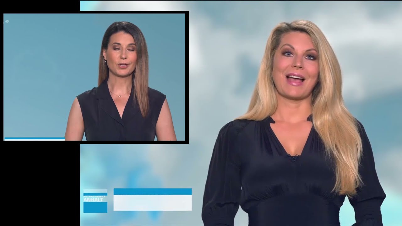 Maira Rothe Or Stephanie Meißner ? Satin Dress Top 20210725 - YouTube