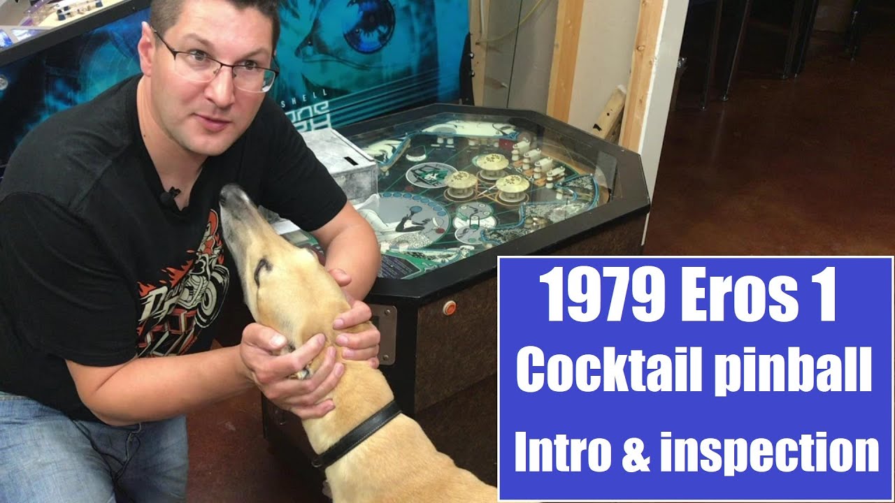 1979 Eros One cocktail pinball machine intro and inspection - YouTube