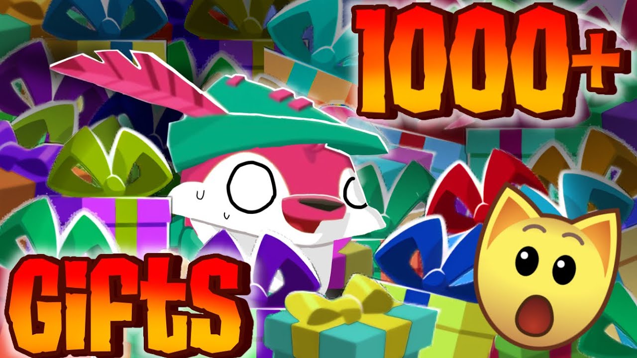 Opening 1000 Jamaaliday Gifts || Animal Jam - YouTube
