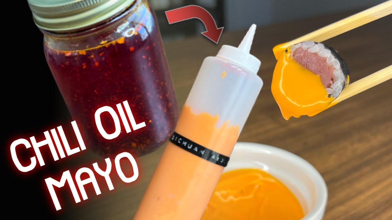 The Ultimate Spicy Mayo made with Chili Oil | Sichuan Aioli - YouTube