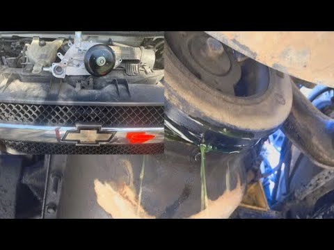 Chevy Express 2500 Water Pump Replacement - YouTube