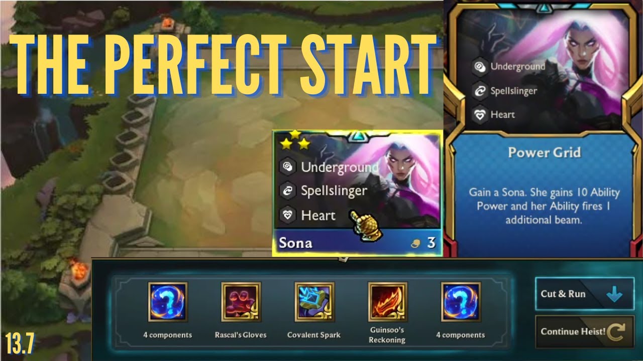 I get a 5 underground start into Sona carry and it was crazy | tft set ...