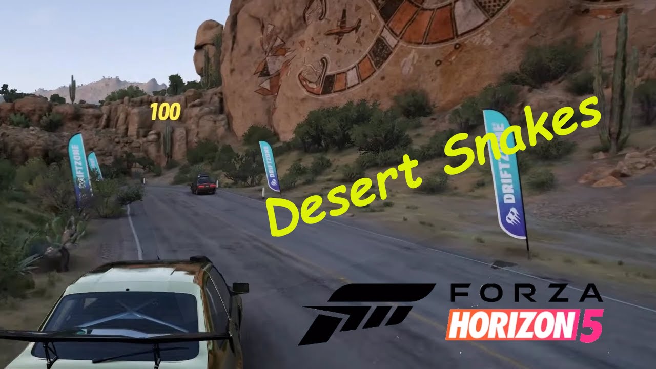 Forza Horizon 5, Desert Snakes, From Valle de Foràneos to Dual Snakes ...