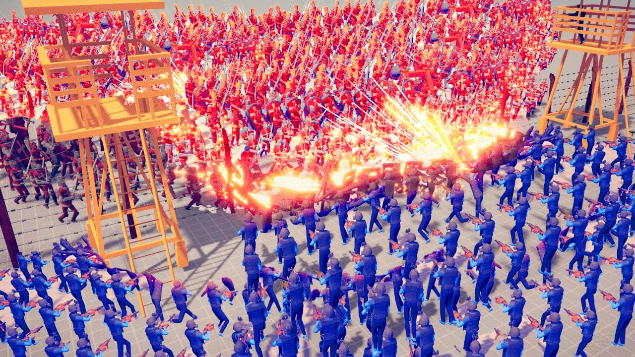 FBI AGENTS ARMY 👮 Vs 👑 EVERY TEAM ARMY Tournament / Totally Accurate ...