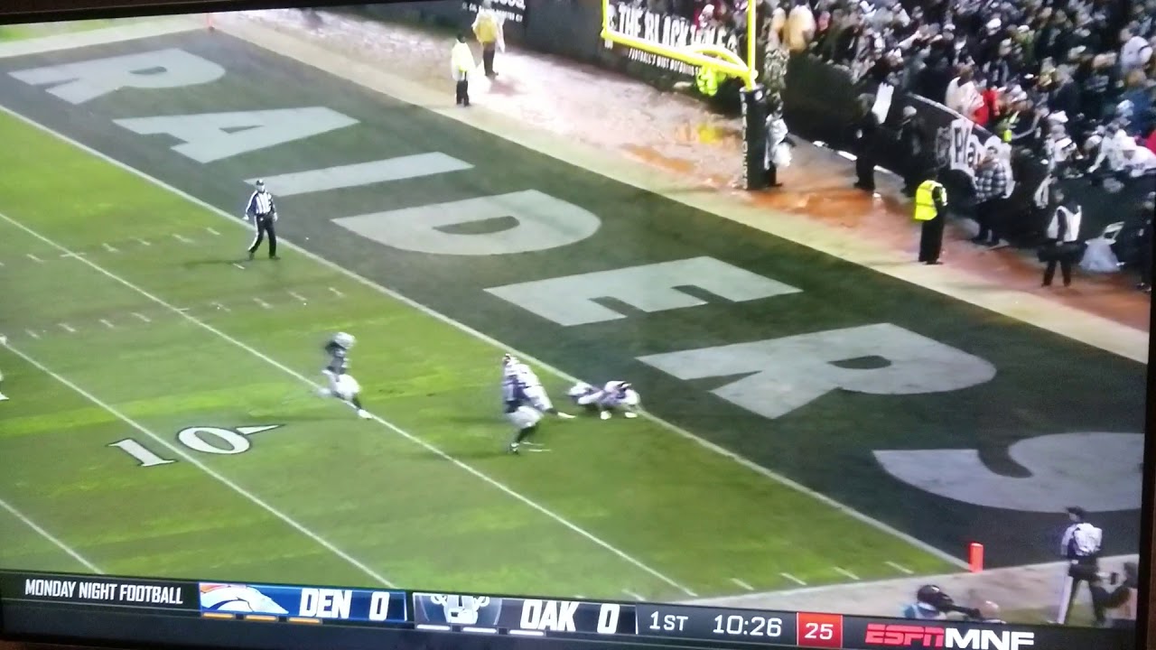 Raiders 99 yard punt return Dwayne Harris - YouTube