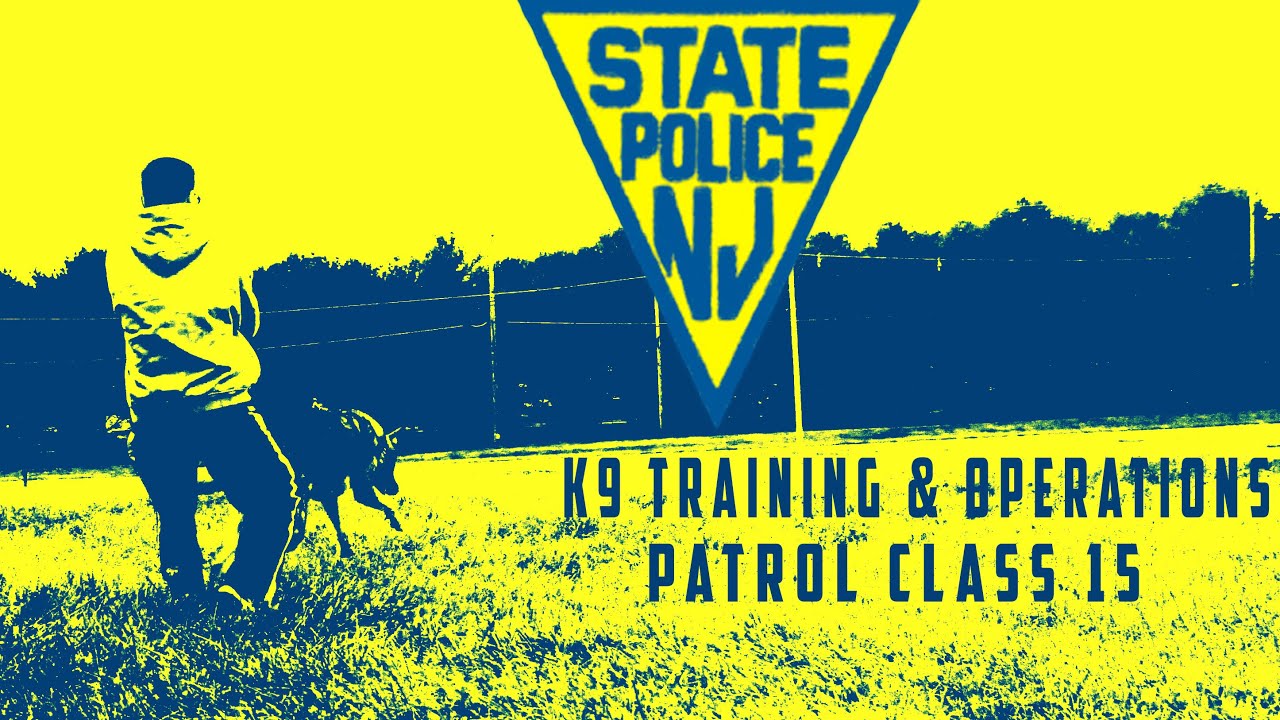 NJSP K9 Training & Operations Patrol Class 15 - YouTube
