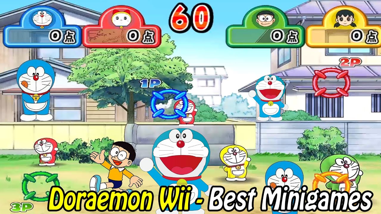 Doraemon Wii - Himitsu Dougu-ou Ketteisen! Minigames! | AlexGamingTV ...