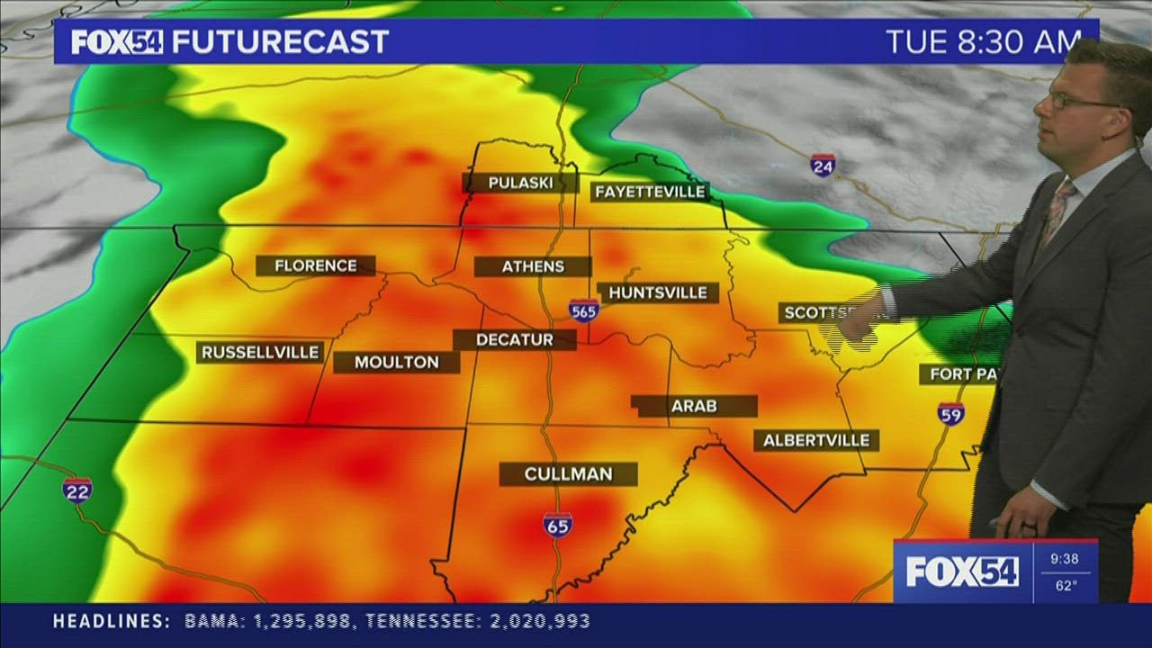 FOX54 Weather Forecast Monday April 4, 2022 - YouTube