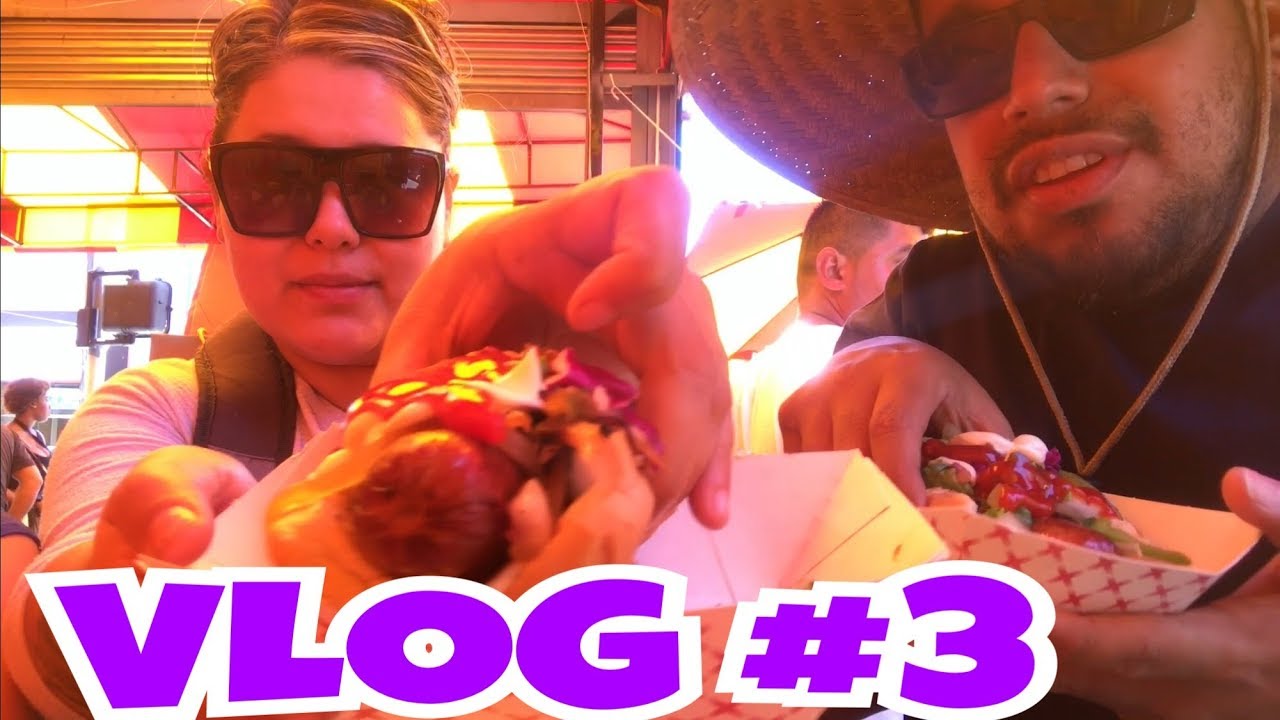 ⚠️VLOG #3 🎥 | LOS ANGELES | FAMOUS STREET HOT DOGS | VLOGGER | BEGINNER ...