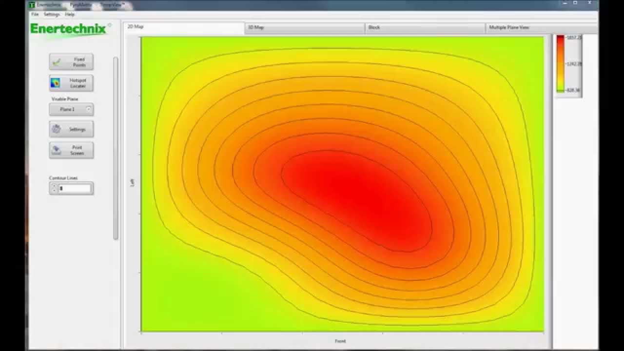 TempView v2.1 Overview (Planar Acoustic Pyrometer Display) - YouTube