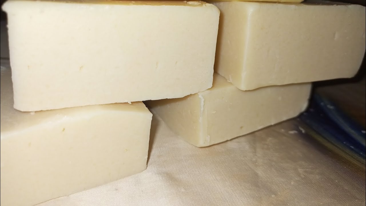 How to make soap that cure fast | hard bar soap - YouTube