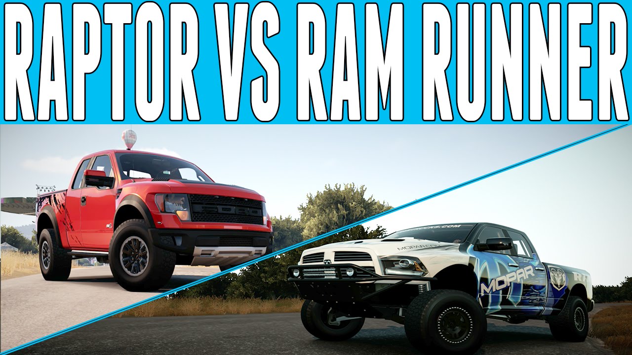 Ford Raptor Vs Dodge Ram Runner
