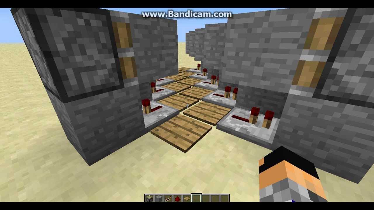 How to Make a Redstone Pusher - Minecraft - YouTube