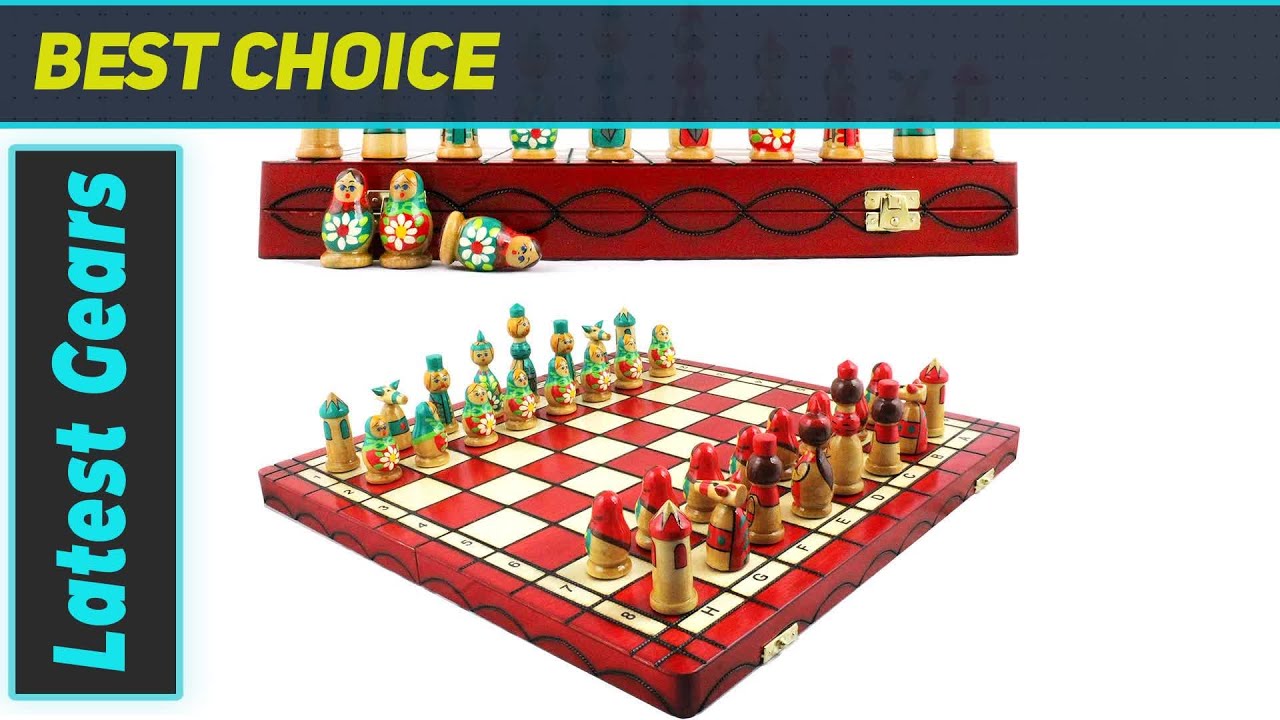 Unique Themed Chess Set with Matryoshka Dolls - The Best Russian Gift ...