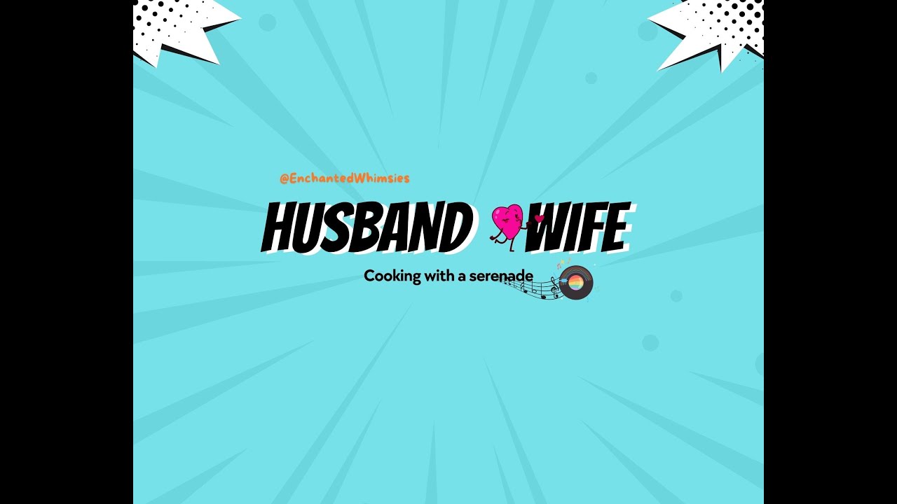 Cooking with a serenade | Husband and Wife Moment #funny # ...