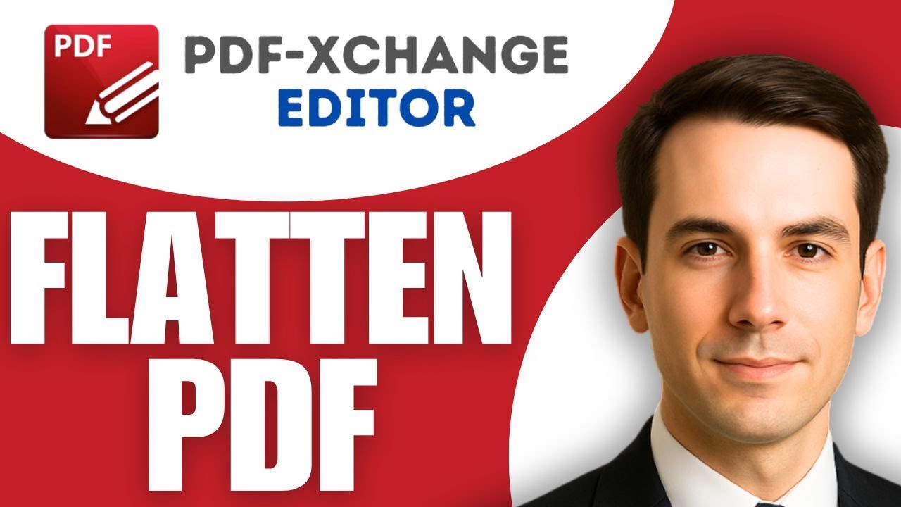 How To Flatten A Pdf In Pdf XChange Editor - YouTube