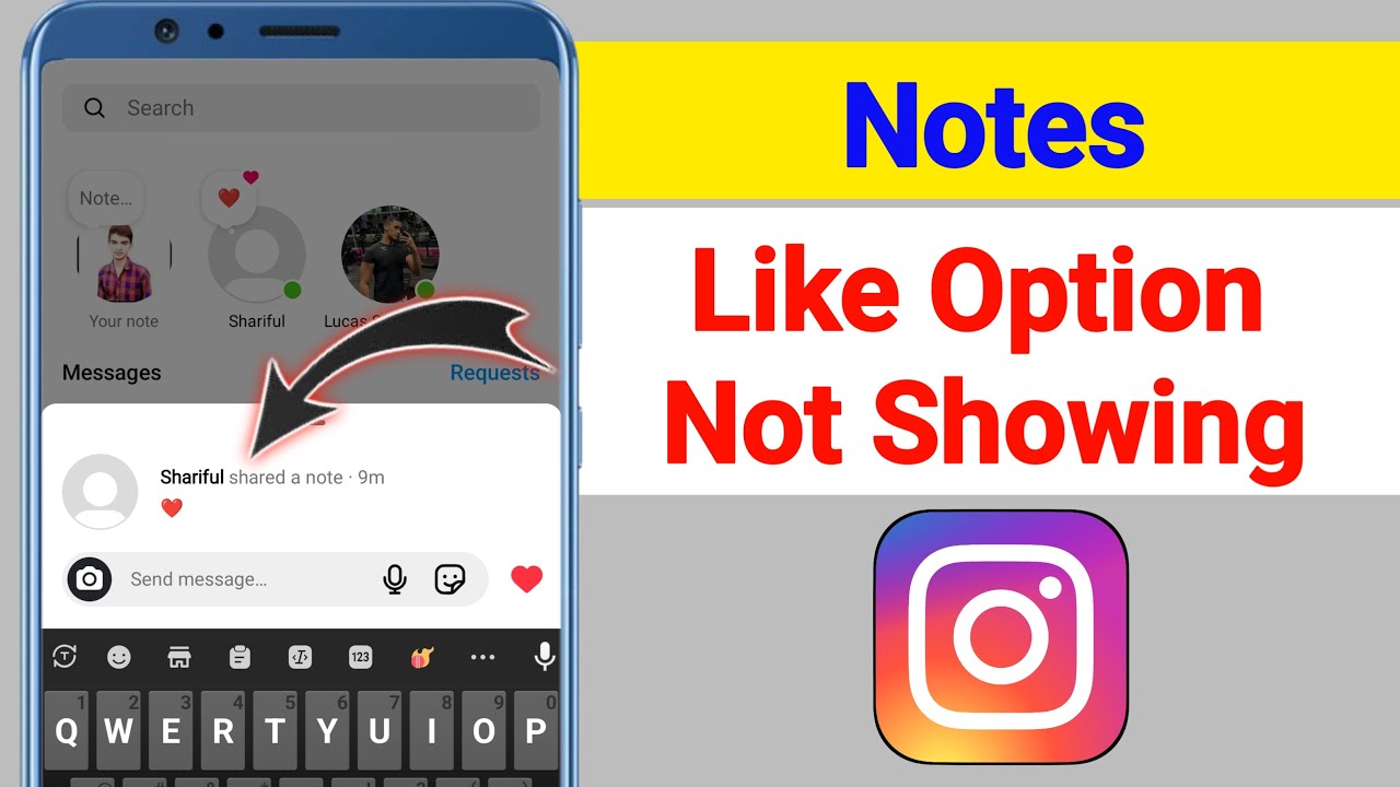 Instagram Notes Like Option Not Showing | How to Fix Notes Like Option ...