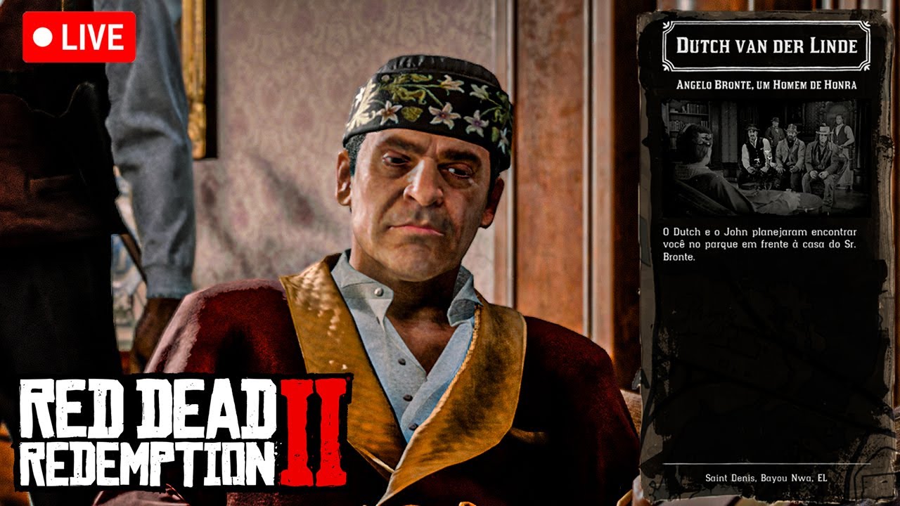 RED DEAD REDEMPTION 2 no PC em 2025 #22 - Angelo Bronte, Um Homem de ...