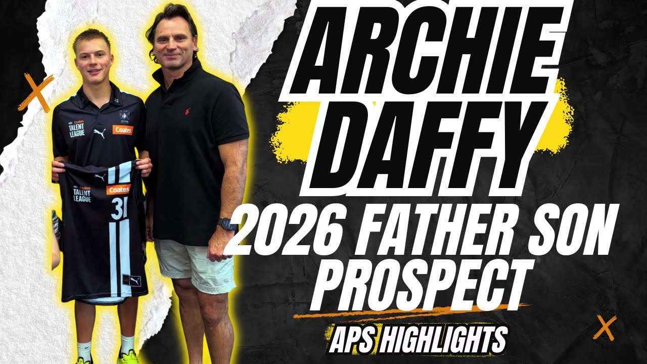 Archie Daffy goes BANG! | APS Highlights | Richmond 2026 FS Prospect ...