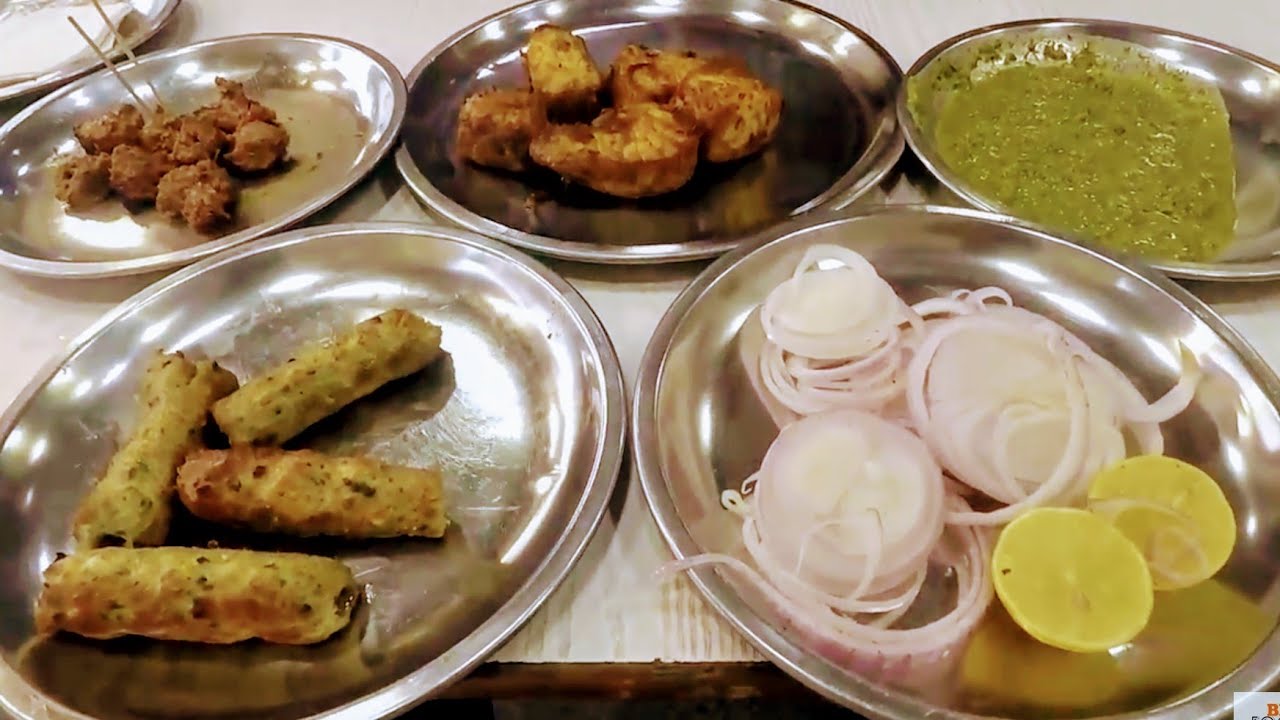 Fish Fry | Mutton Tikka | Chicken kebab | Ganesh Restaurant | Big ...