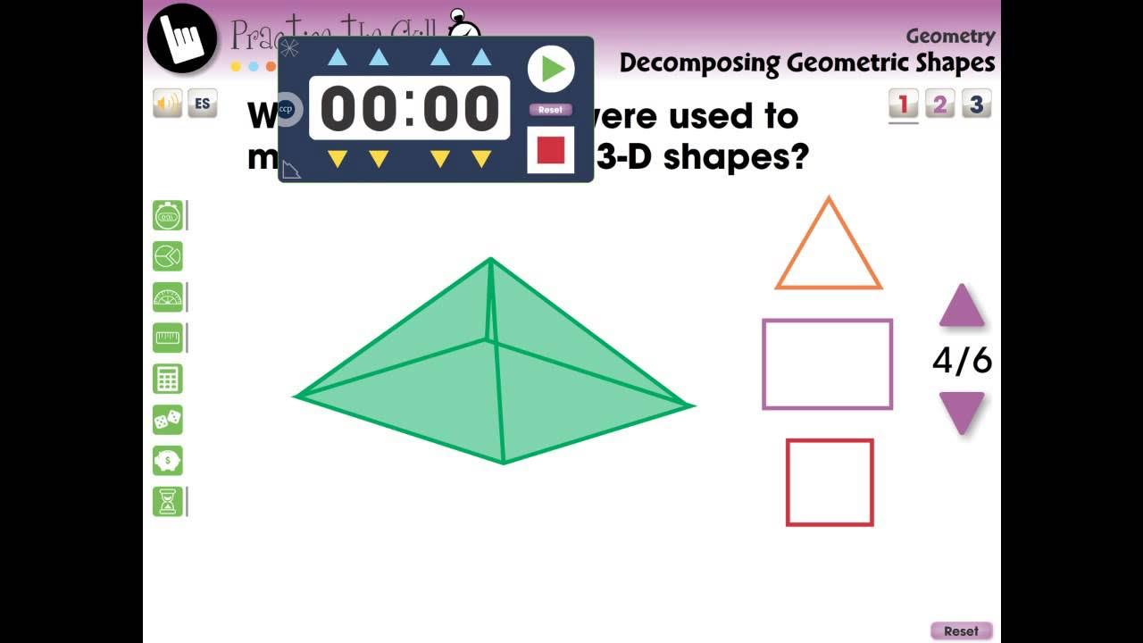 CC7302 Geometry: Decomposing Geometric Shapes - Practice the Skill 1 ...
