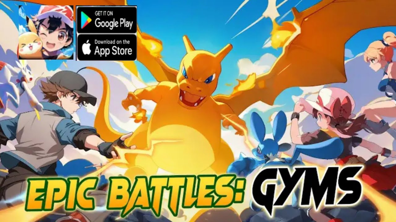 Epic Battles: Gyms Gameplay - Pokemon RPG Game Android - YouTube