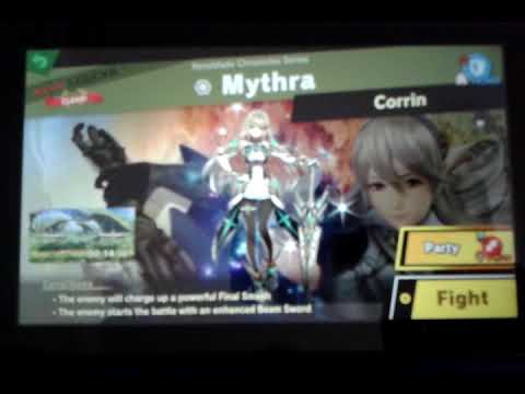 Smash Ultimate: Mythra spirit fight conditions - YouTube