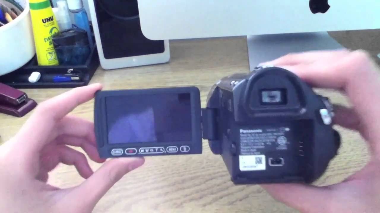 Panasonic 700 series camcorder HDC-TM700 unboxing - YouTube