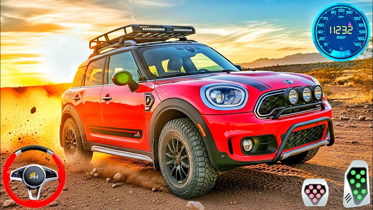 🚗💥 Mini Cooper Offroad Crash Simulator | Drive-X Extreme Gameplay ...