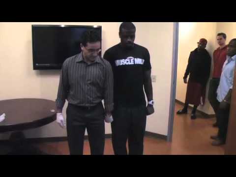 USC cornerback Shareece Wright tests Nueromuscular Mouthguard - YouTube